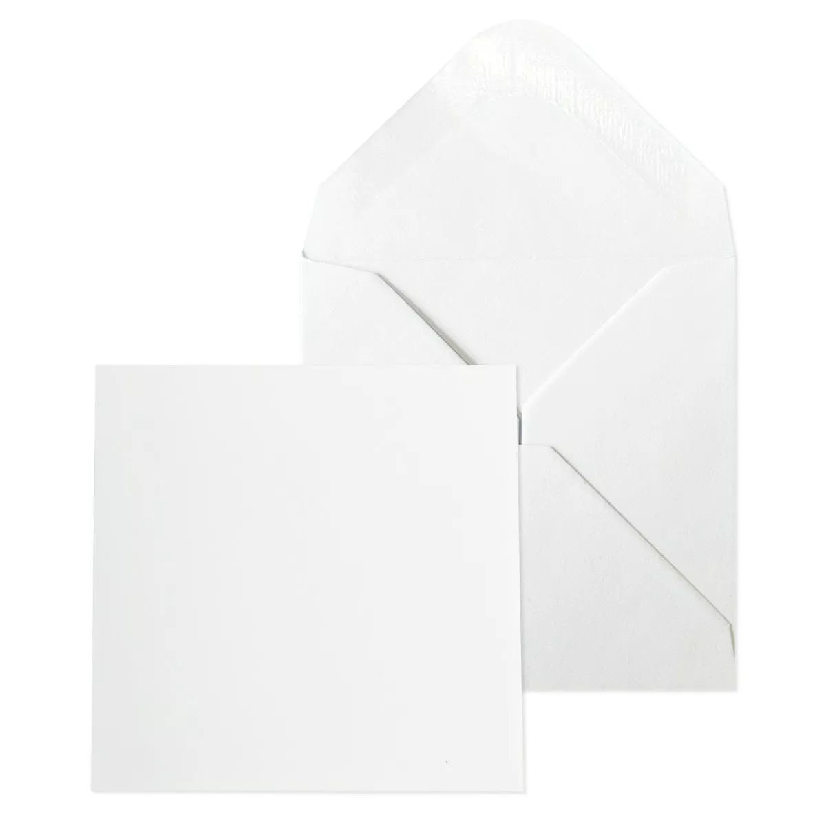 70mm x 70mm Mini Banker Invitation Gummed White 120gsm Envelopes (Qty ...