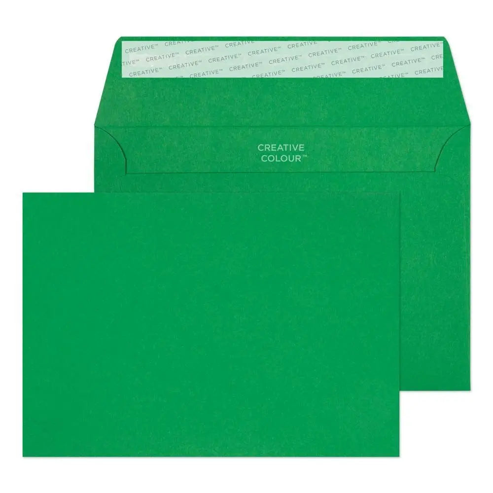 C6 Avocado Green 120gsm Peel & Seal Envelopes (Qty 500) 114mm x 162mm ...