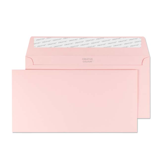 DL+ Baby Pink Envelopes | Letter Envelopes | Pastel Pink – All Colour ...
