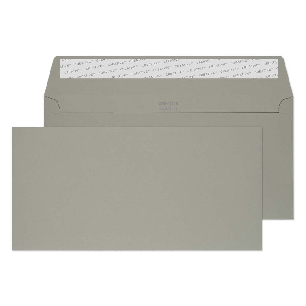 DL+ Storm Grey 120gsm Envelopes | Luxury Grey Envelopes - All Colour ...