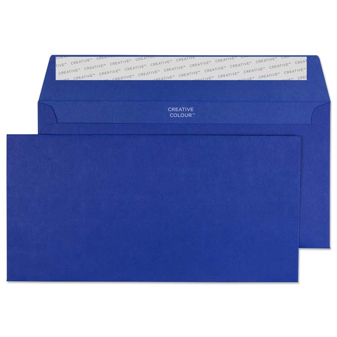 Blue DL Envelopes 120gsm Peel & Seal | 114 x 229mm | Qty 500 - All ...