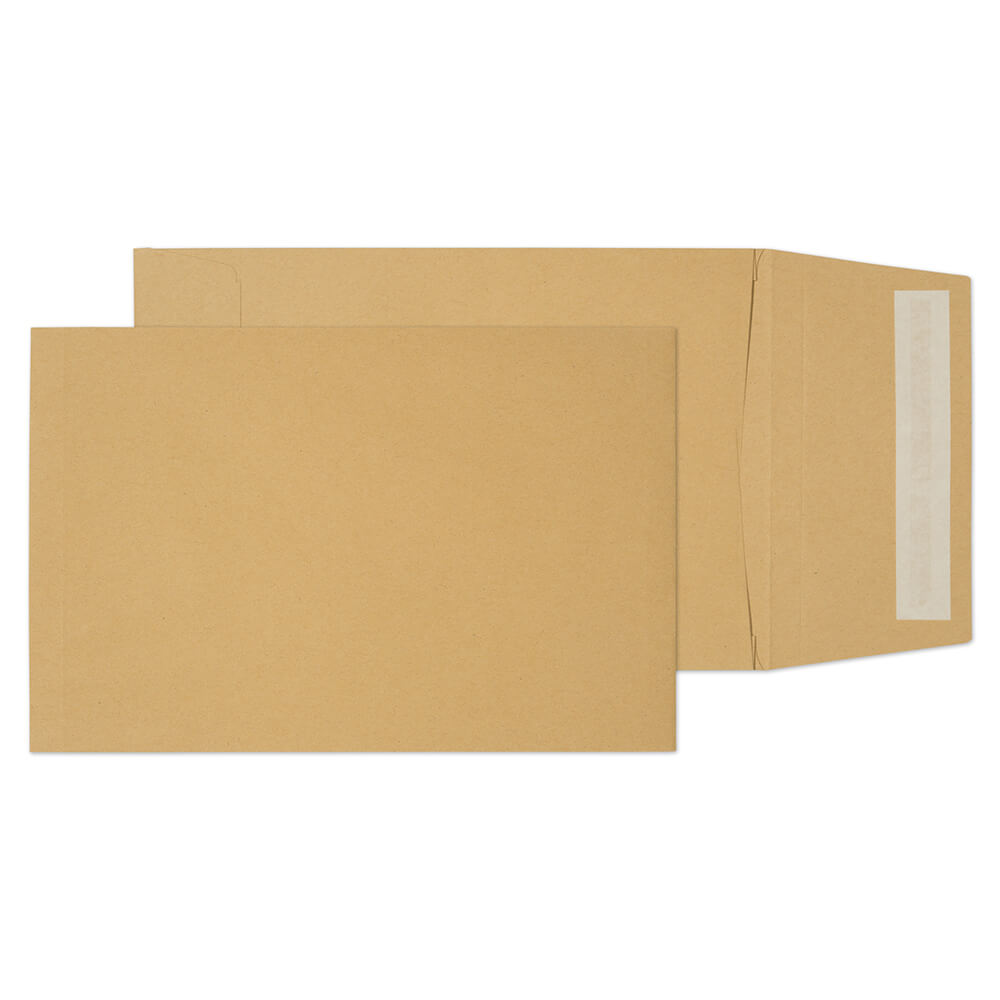 C5 Manilla Gusset 120gsm Peel & Seal Envelopes (Qty 125) 162mm x 229mm ...