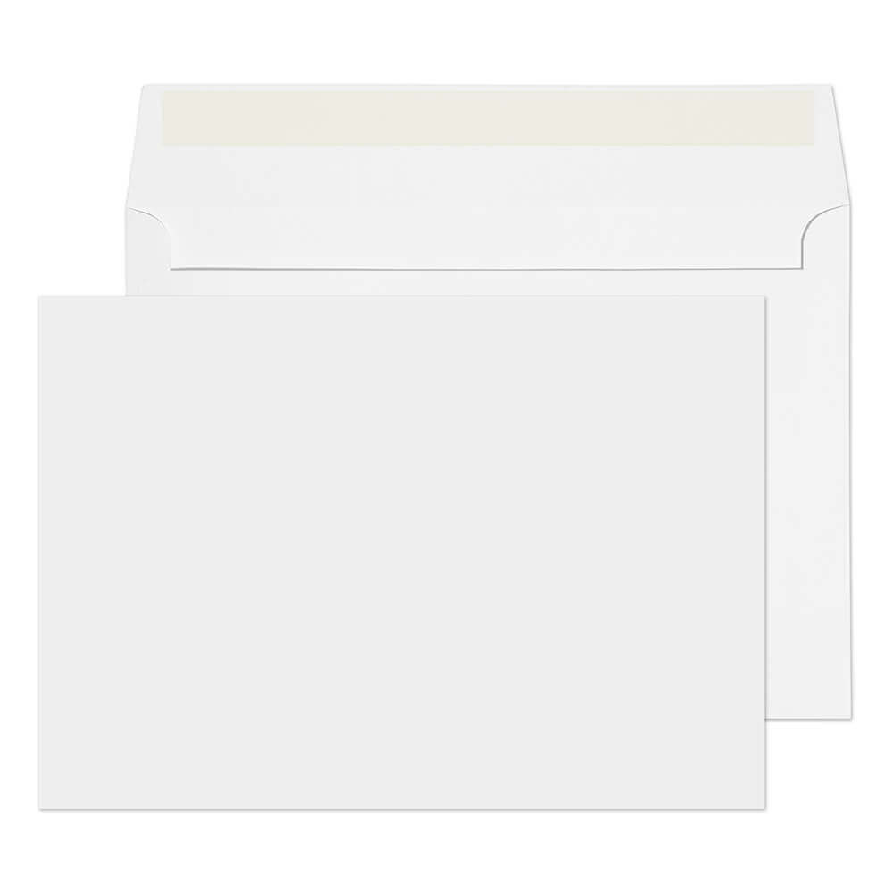 C5 White Premium Ultra 120gsm Peel & Seal Envelopes (Qty 500) 162mm x ...