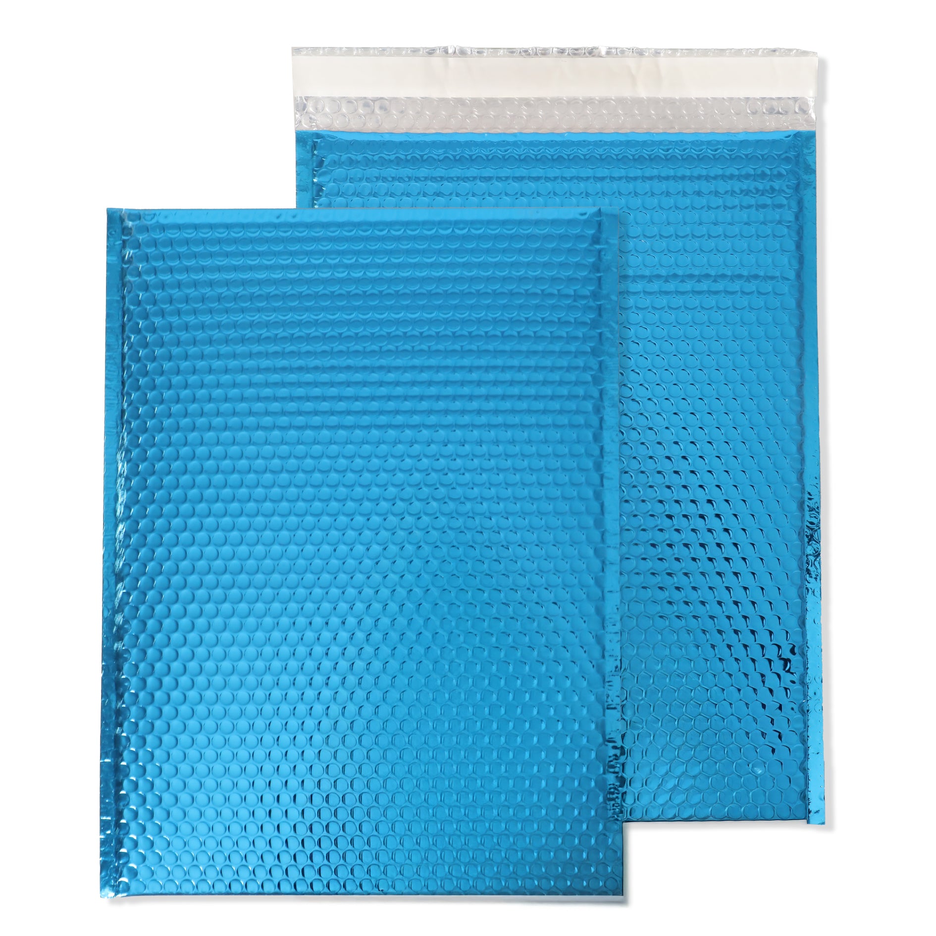 C3 Metallic Blue Padded Bubble Envelopes (Qty 50) 320mm x 450mm - All ...