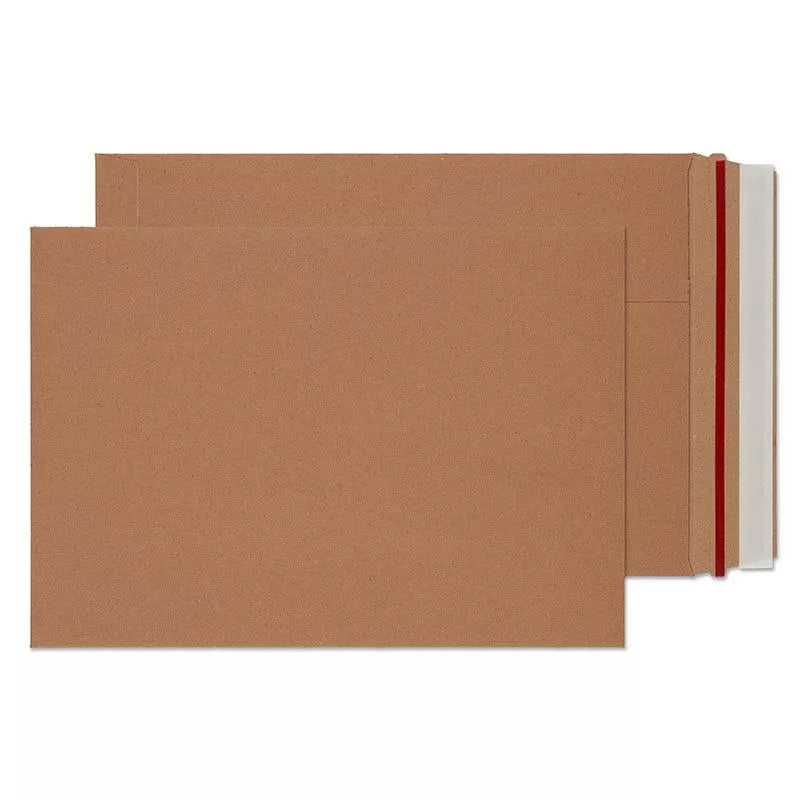 C4 Rigid Board Kraft Envelopes (Qty 100) 229mm x 324mm 350gsm – All ...