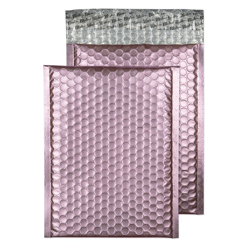 C5+ Matt Baby Pink Padded Bubble Envelopes (Qty 100) 180mm x 250mm ...