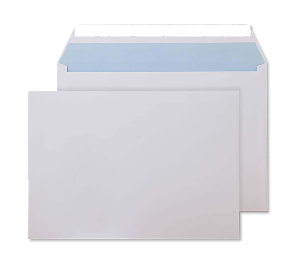 C6 Ultra White 120gsm Peel & Seal Wallet Envelopes (Qty 500) 114mm x 1 ...