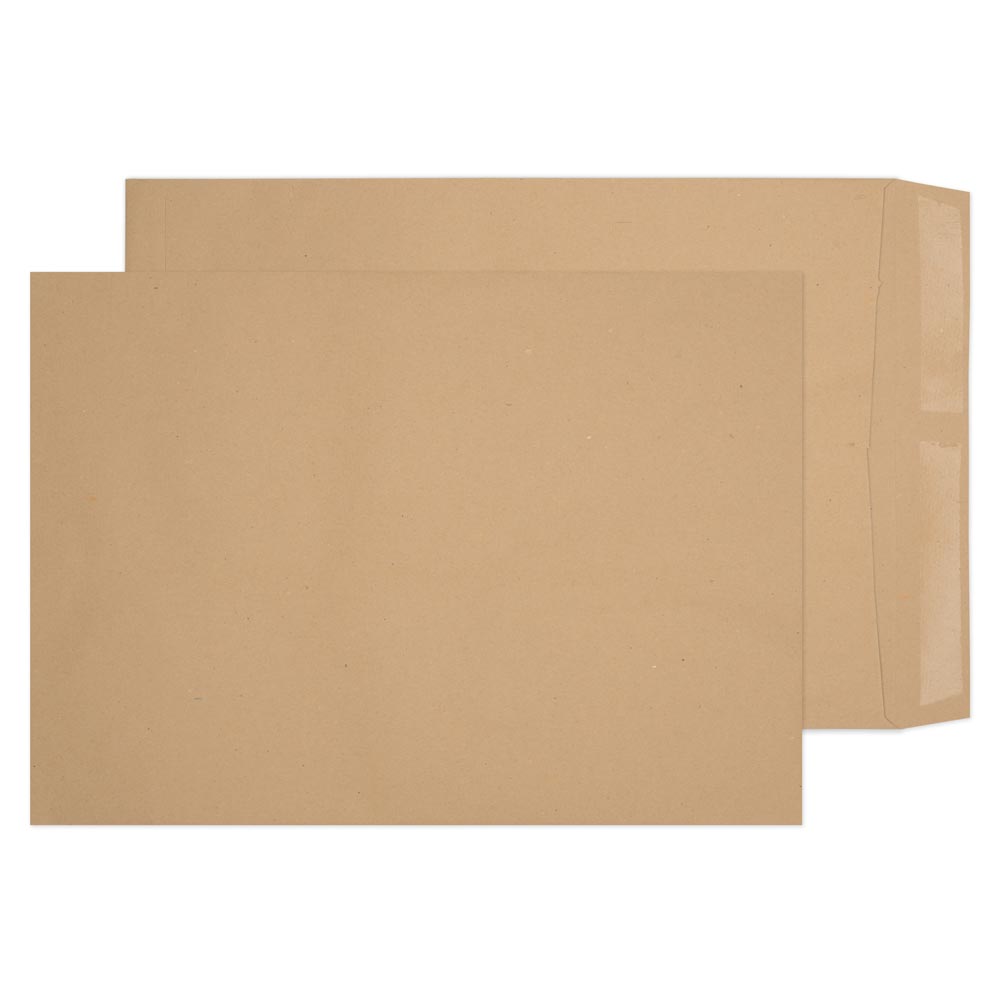 C3 Manilla 115gsm Gummed Pocket Envelopes (Qty 125) 324mm x 444mm - All ...