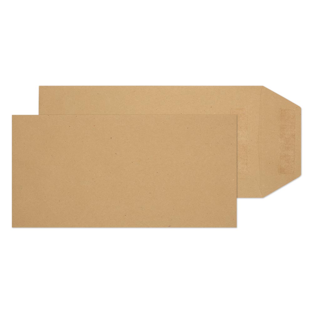 DL Manilla 80gsm Self Seal Pocket Envelopes (Qty 500) 220mmx110mm - All ...