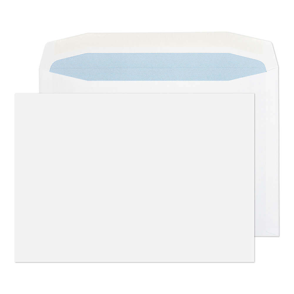 C4 Mailer Gummed White 100gsm Envelopes (Qty 250) 229mm x 324mm - All ...