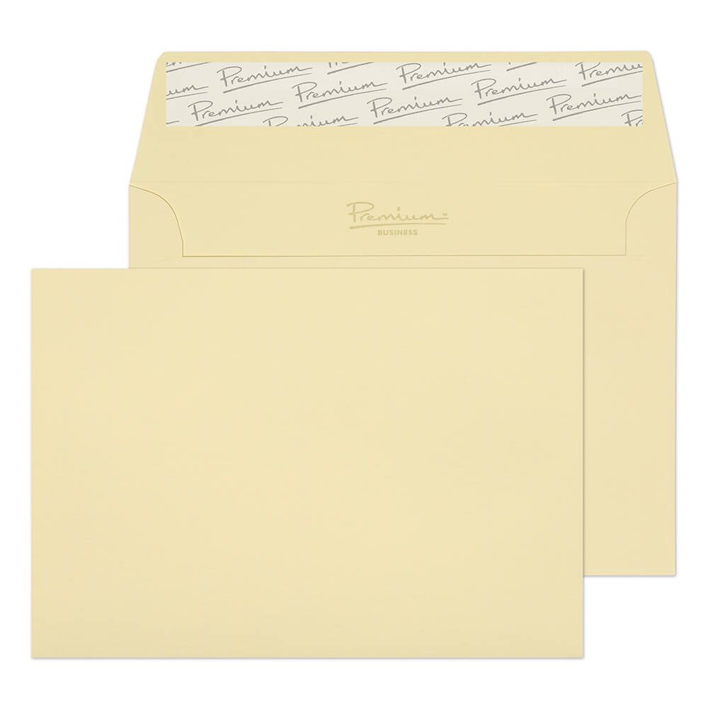C6 Vellum Laid 120gsm Peel & Seal Wallet Envelopes (Qty 50) 114mm x 16 ...