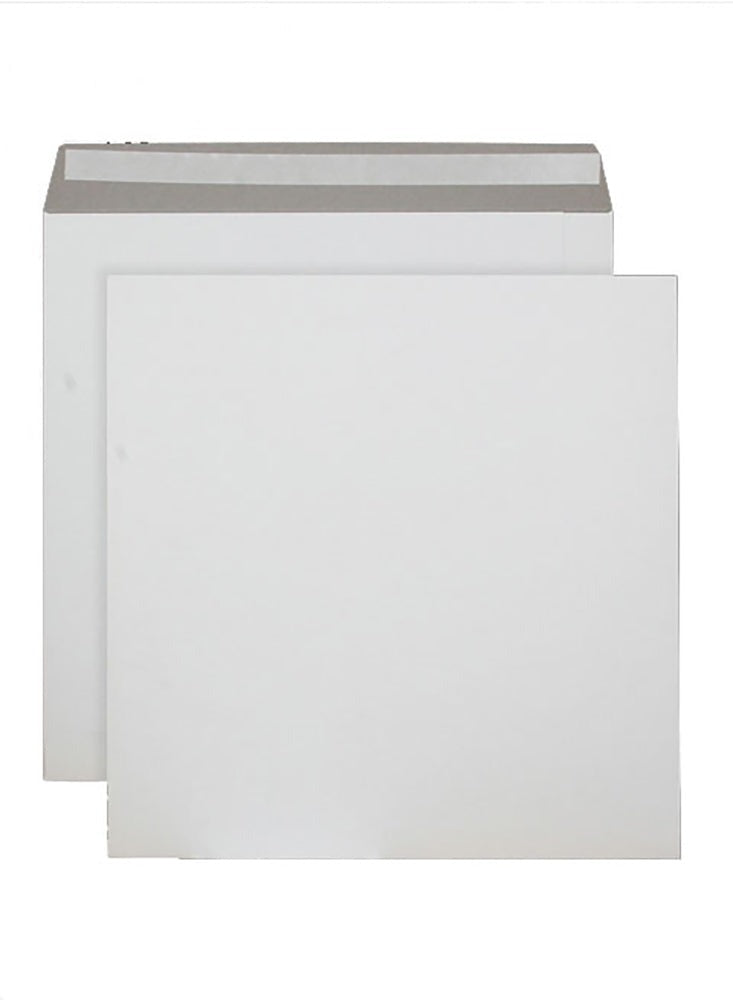 C3+ White Board 350gsm Peel & Seal Envelopes [Qty 100] 444 x 368mm ...
