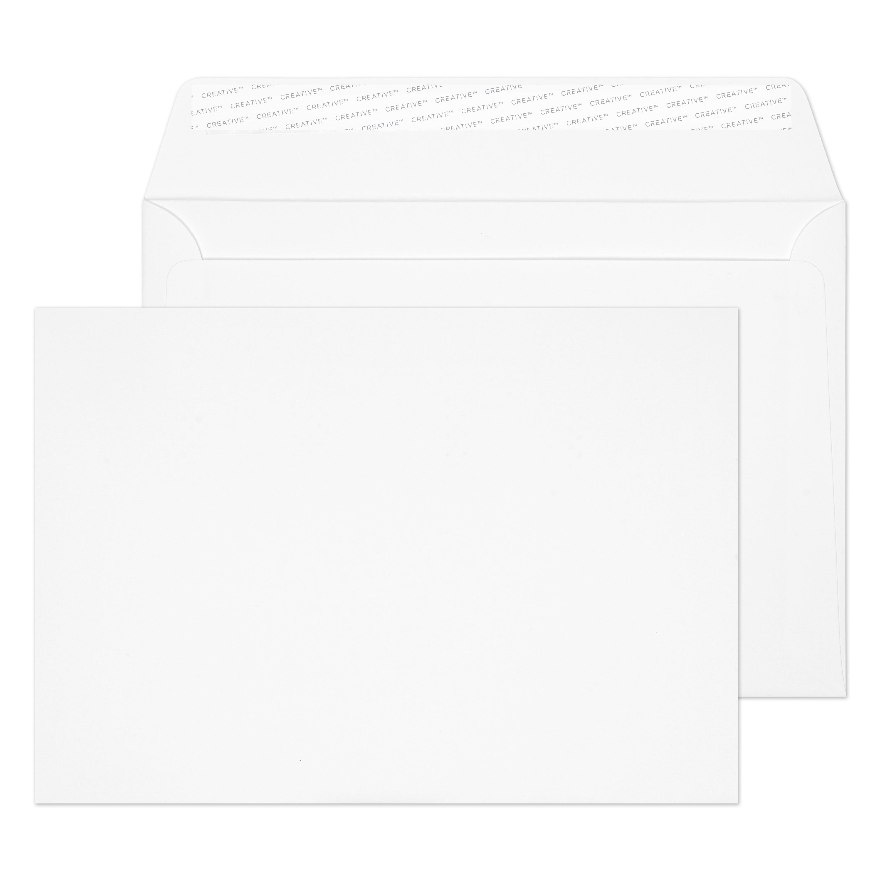 C5 White Velvet 140gsm Peel & Seal Envelopes (Qty 125) 162mm x 229mm ...
