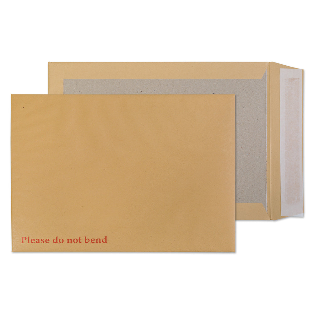 Board Back Pocket Peel and Seal Cream Manilla C4 324x229 130gsm Envelo ...