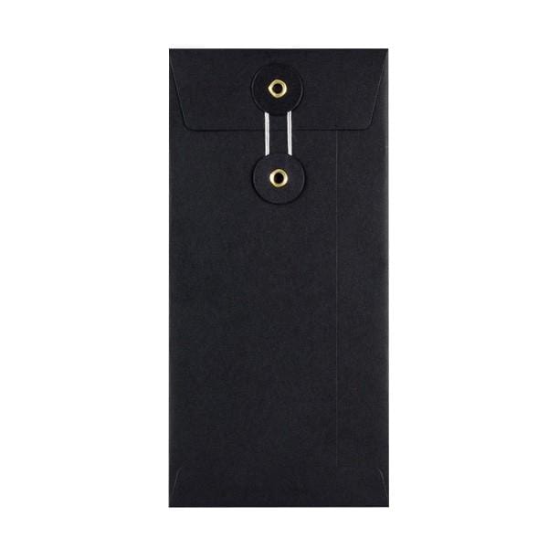 DL Black String & Washer Envelopes (Qty 100) 220mm x 110mm - All Colour ...